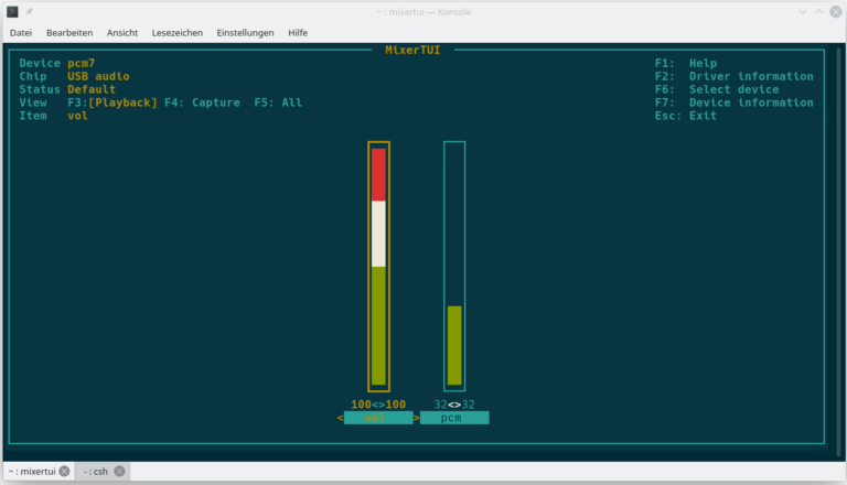 USB-Audio-Interface & Headset im Griff – Unix & Linux